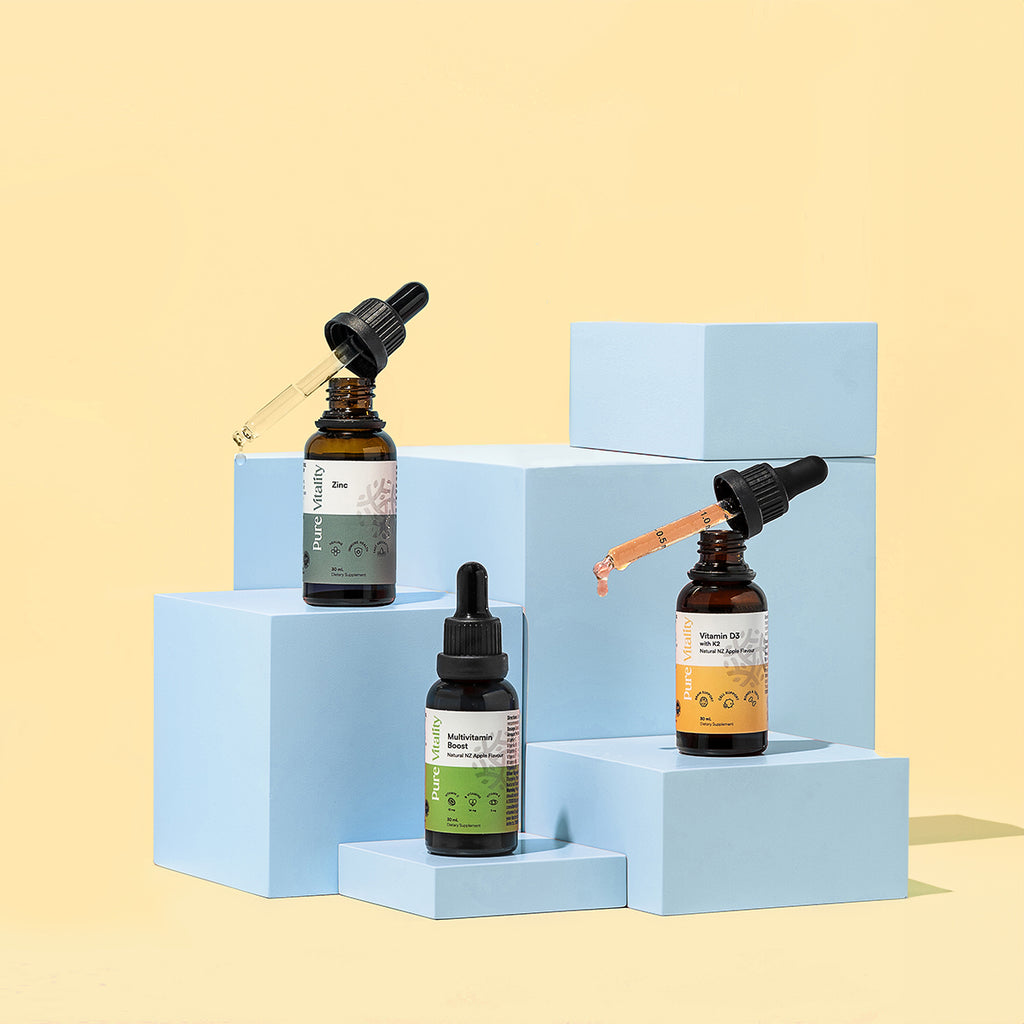 Cold & Flu Recovery Drops Trio – Pure Vitality Limited