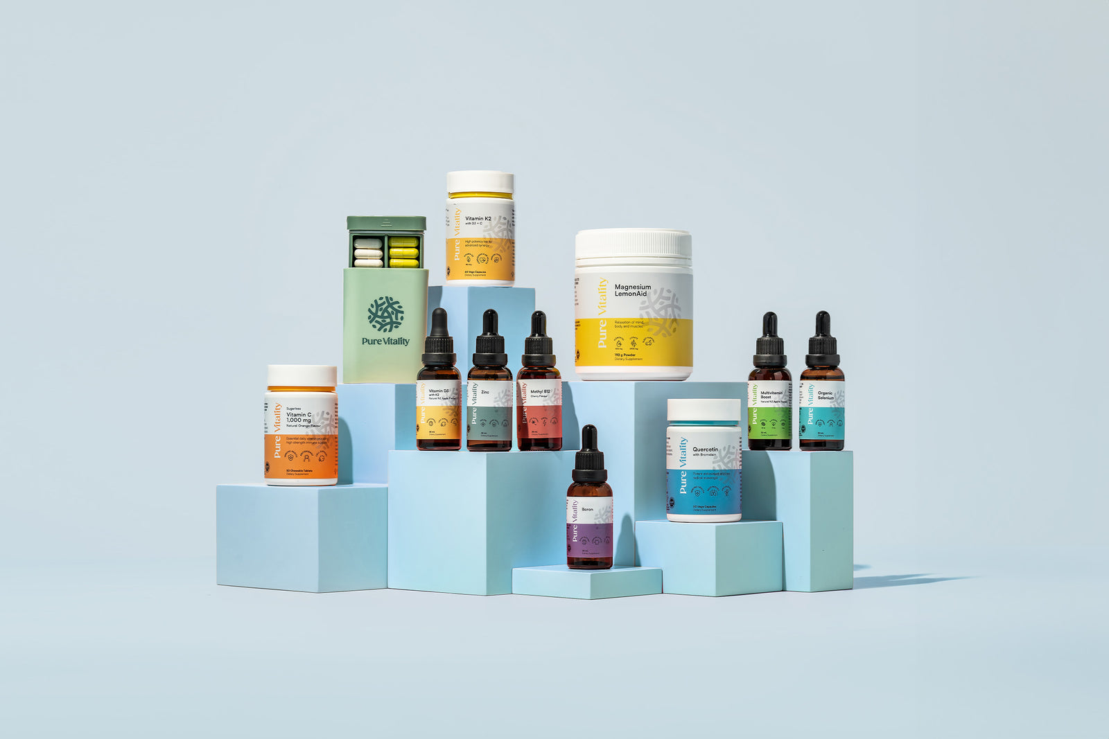 Pure Vitality - Nourished by Nature - Vitamins, Minerals & Supplements ...