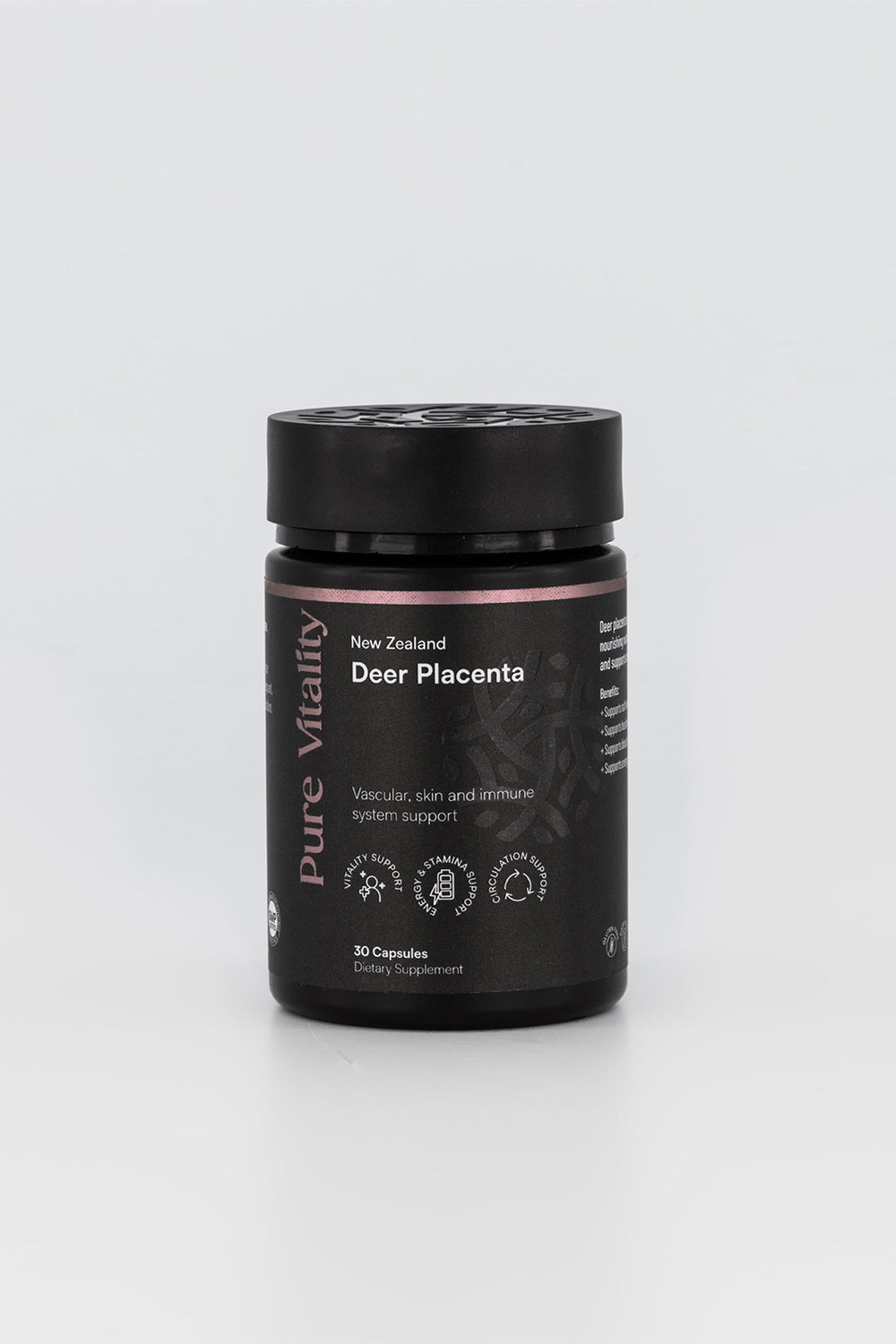 New Zealand Deer Placenta 7000mg Capsules by Pure Vitality – Pure ...